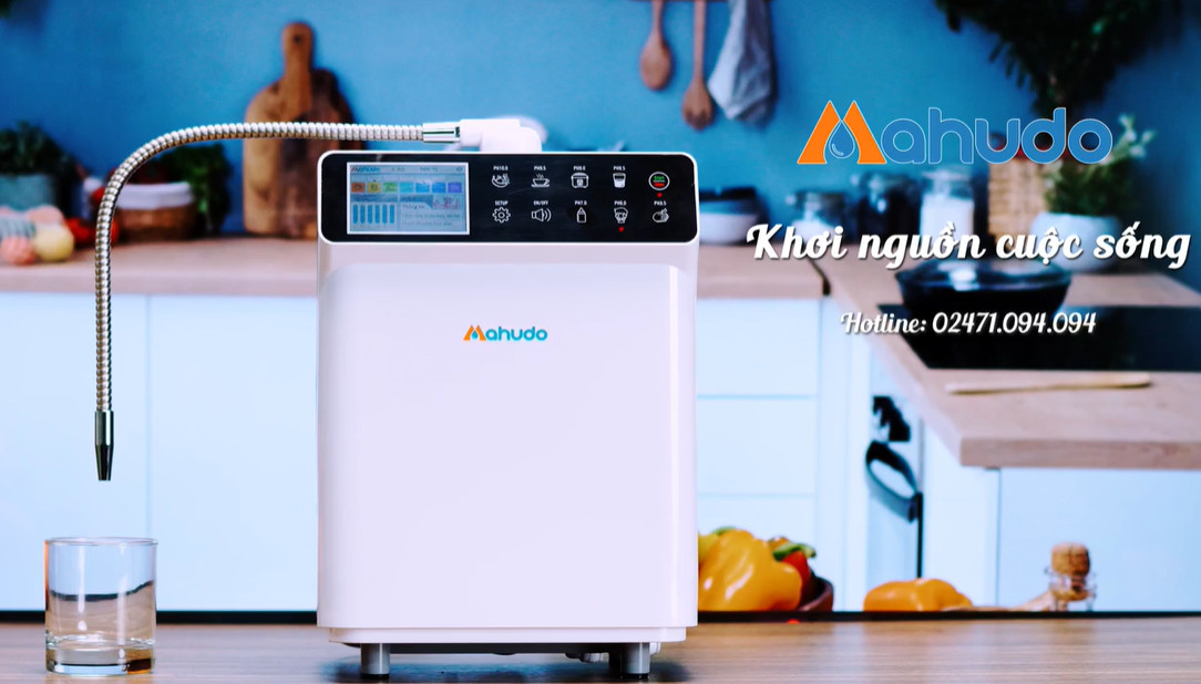 Mahudo – Máy tạo nước uống ion kiềm số 1 tại Việt Nam